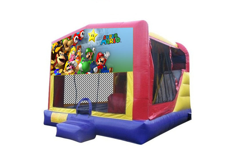 Super Mario Extra Large Combo Jumping Castle – Jumping Castle Hire Sydney