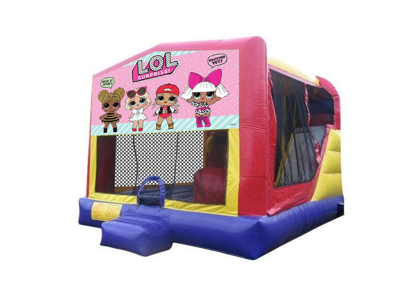 LOL Surprise Extra Large Combo Jumping Castle – Jumping Castle Hire Sydney