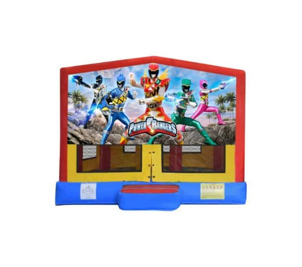 Power Rangers Medium Super Jumper Combo – Jumping Castle Hire Sydney
