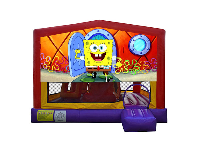 Spongebob Extra Large Obstacle Combo Jumping Castle – Jumping Castle ...