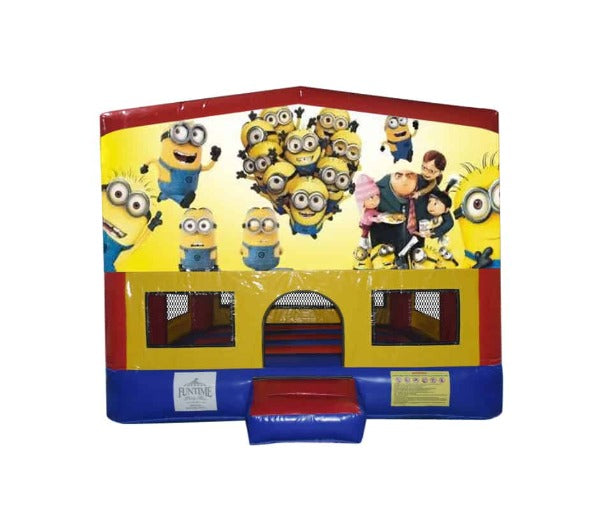 Despicable Me - Minions Small Square Jumping Castle – Jumping Castle ...