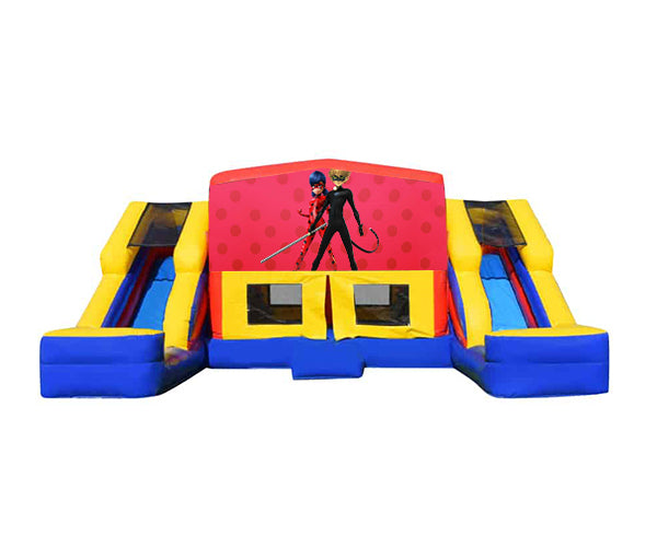 Miraculous Ladybug Double Mega Combo Jumping Castle – Jumping Castle ...