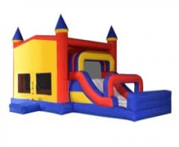 Plain Mega Combo Jumping Castle – Jumping Castle Hire Sydney