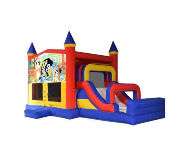 Bluey Mega Combo Jumping Castle – Jumping Castle Hire Sydney