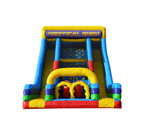 Vertical Rush Slide Hire - Inflatable Course Hire | Funtime Party Hire ...